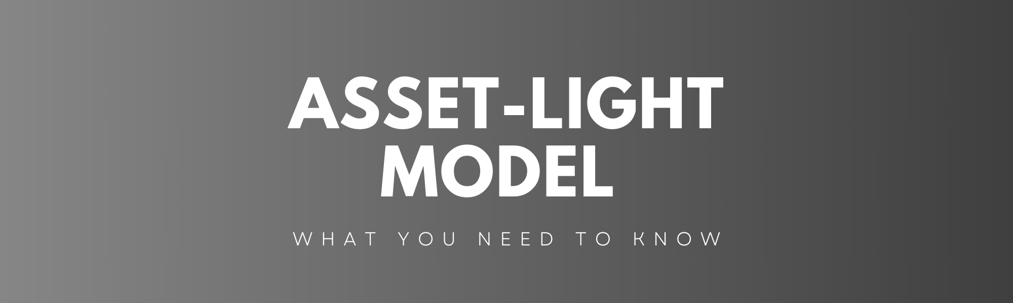 The Benefits of the Asset-Light Business Model - JAM-Forte Technologies Ltd